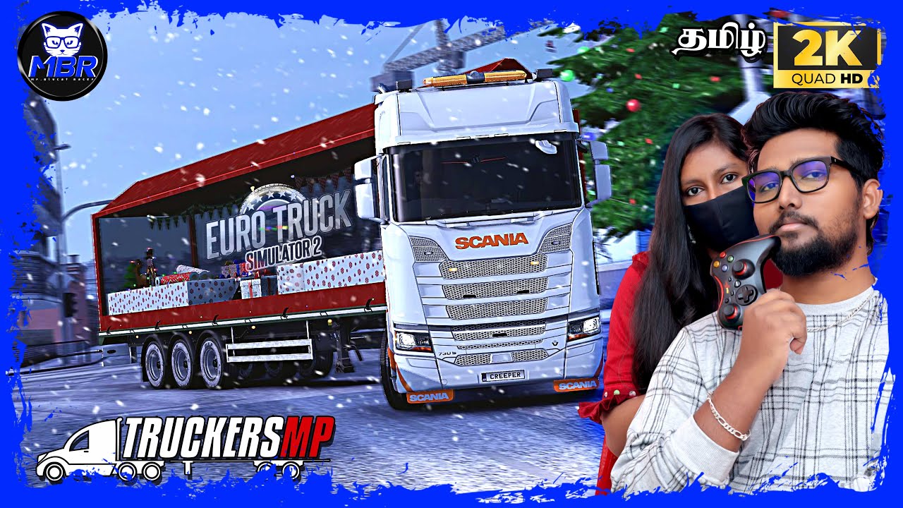 Euro Truck Simulator 2 🔴 Live Stream Tamil | தமிழ் | ETS 2 Gameplay ...