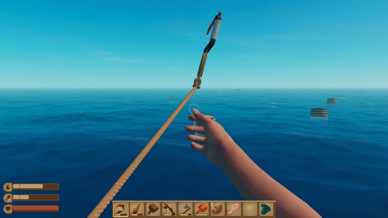 Raft ep 2: WE GOT A BOLT - YouTube