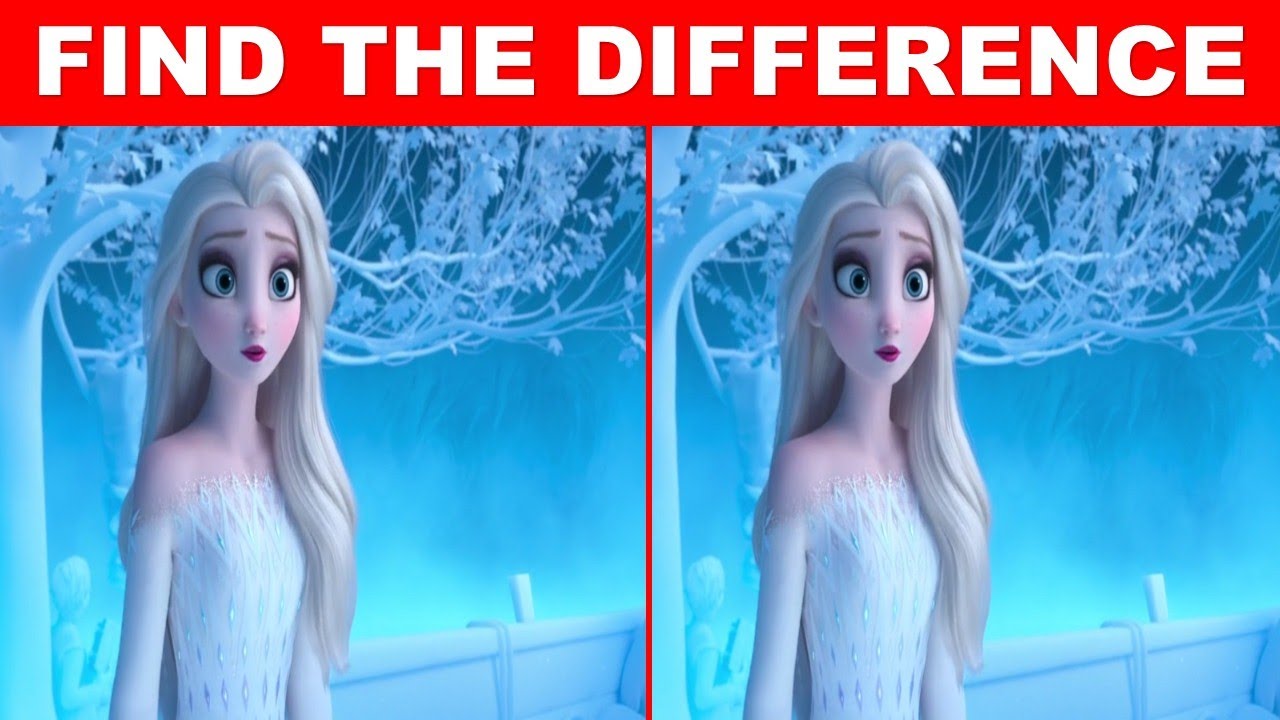 FROZEN 2 | BET YOU CAN'T FIND THE DIFFERENCE | 100% FAIL | DISNEY MOVIE ...