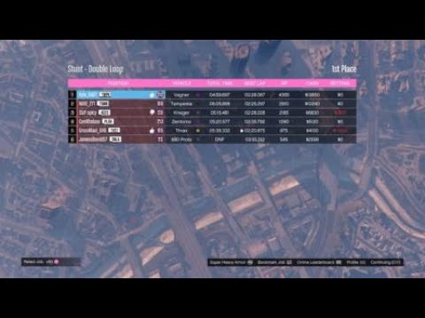 GTA Online: Race - Double Loop - YouTube