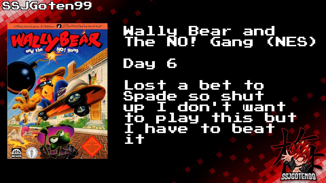 Retro - Wally Bear And The NO Gang (NES) - Day 6 ...