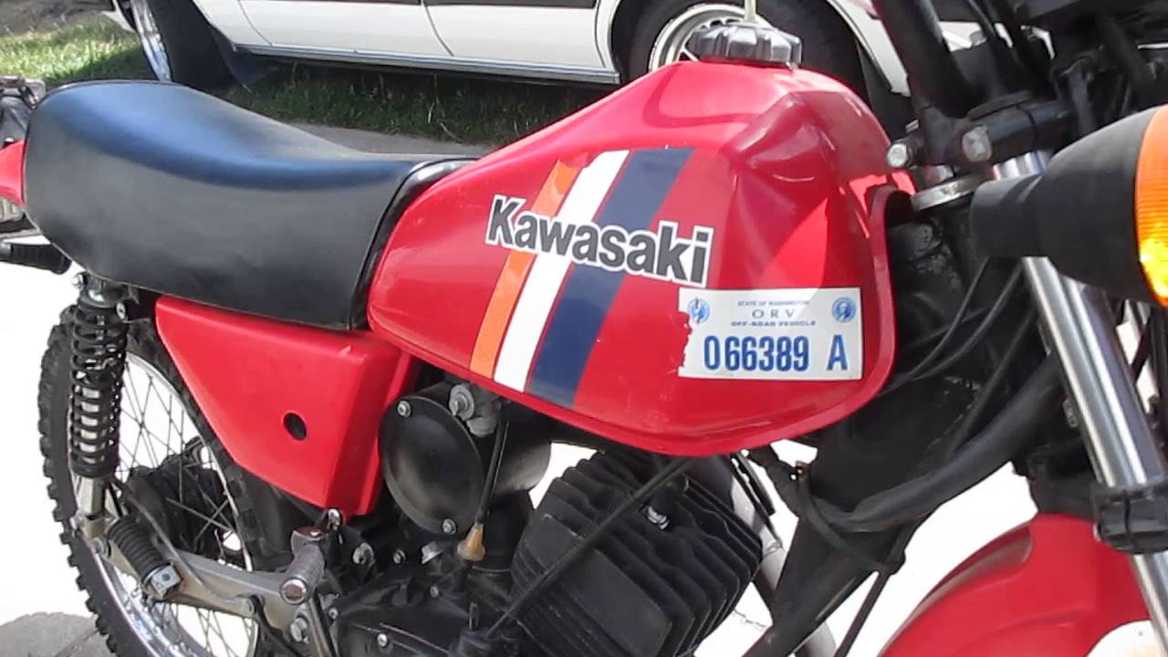Kawasaki ke100 - YouTube