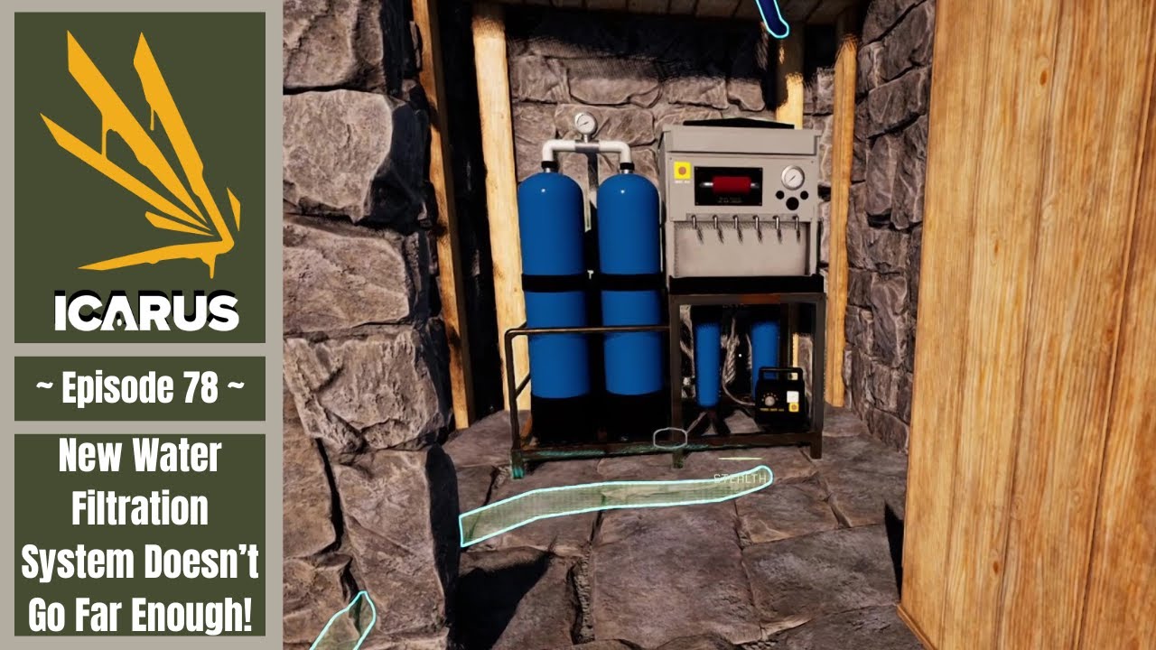 New Water Filtration System Doesn't Go Far Enough! Icarus Let's Play Episode 78 - YouTube
