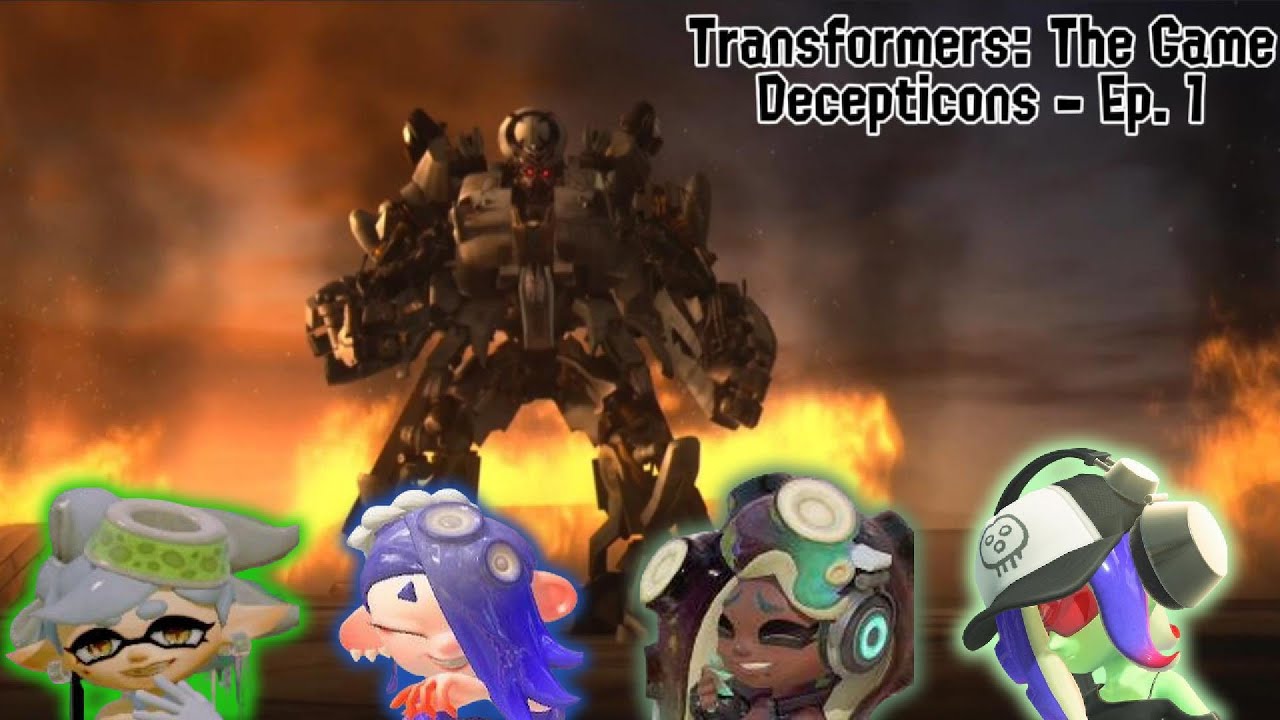Marie, Marina, Shiver, and Acht plays Transformers: The Game ...