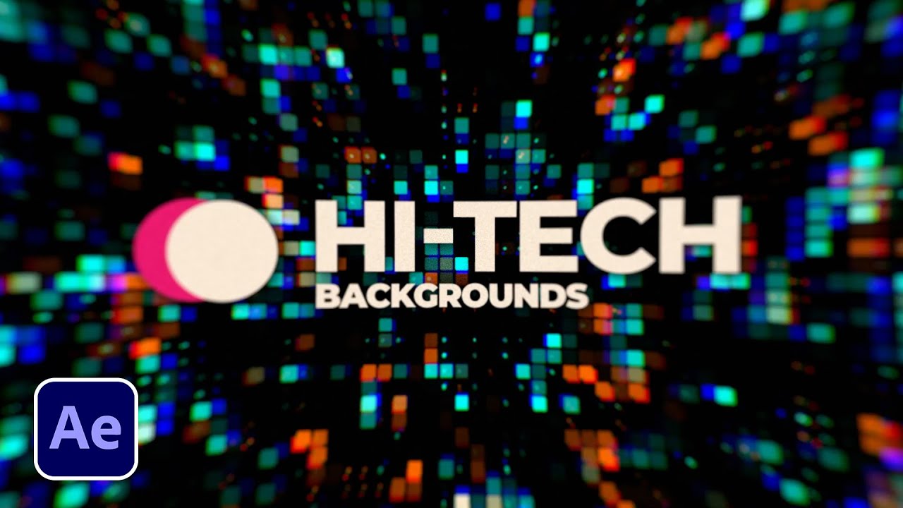 Create Hi-Tech Motion Graphic Backgrounds in After Effects | Tutorial ...