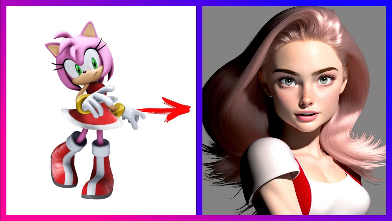 SONIC Characters IN REAL LIFE If They Were Human 💥 All Characters - YouTube