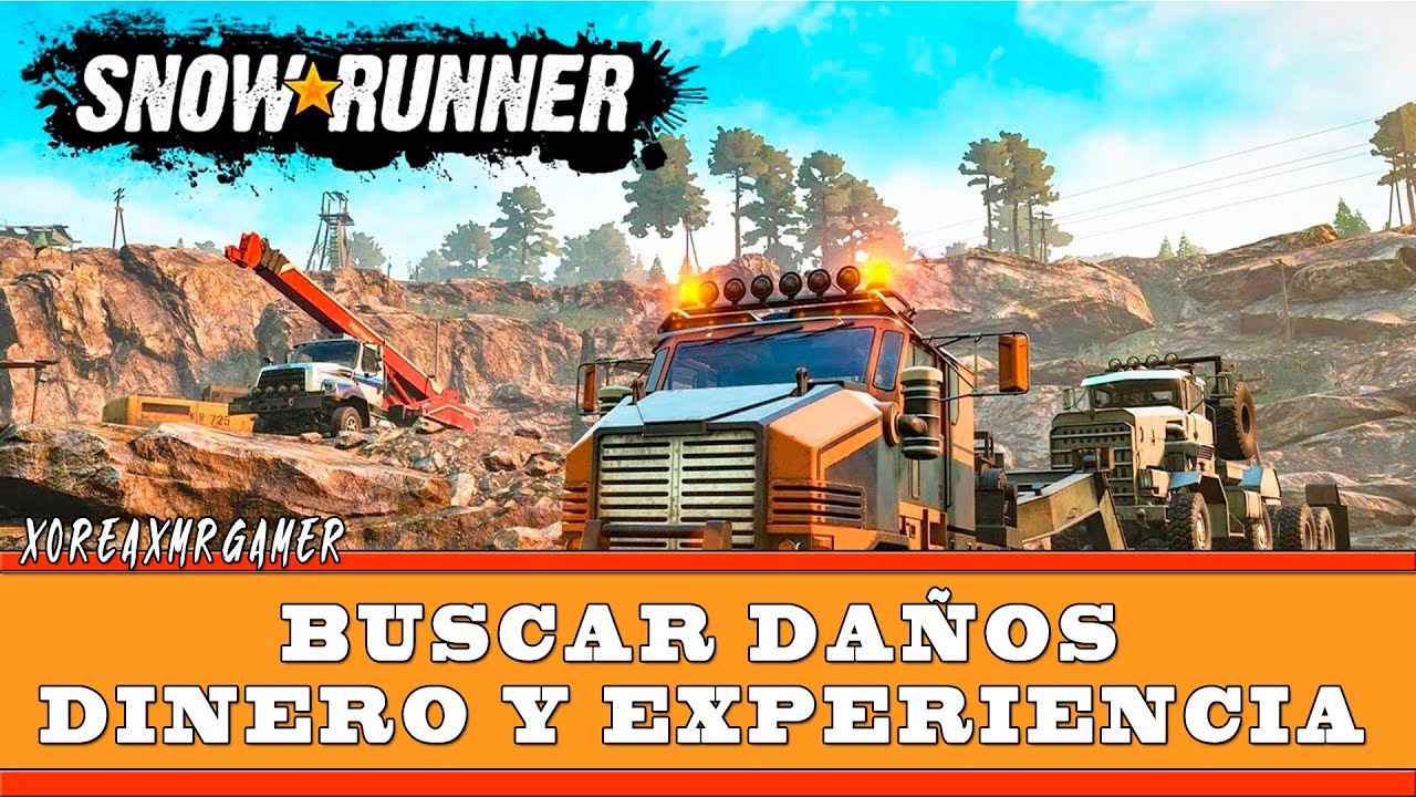 🤑 Trucos/Hacks Sin daños, dinero y Experiencia en SnowRunner 🤑 - YouTube