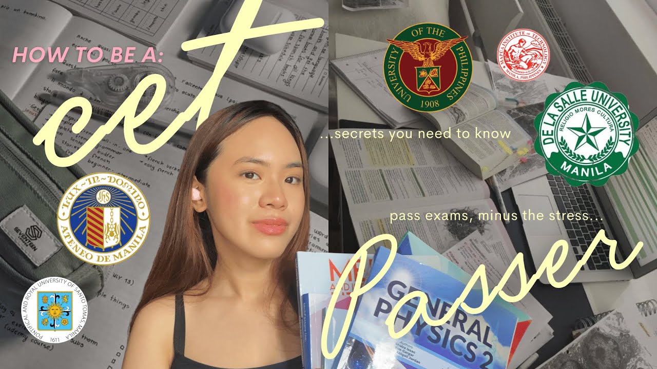 guide to passing all your CETS (UPCAT, ACET, DCAT, USTET, PUPCET ...