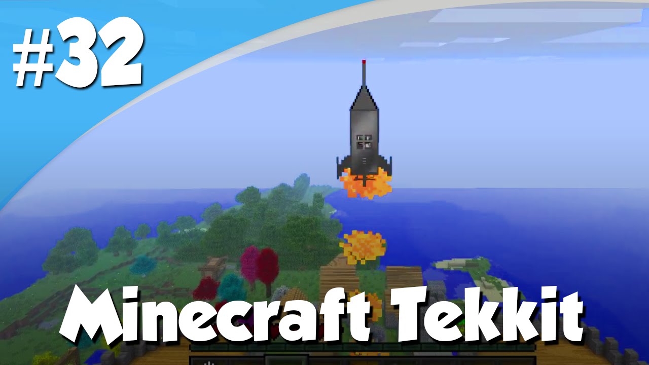 Minecraft Tekkit #32 - OP NAAR DE MAAN!! - YouTube