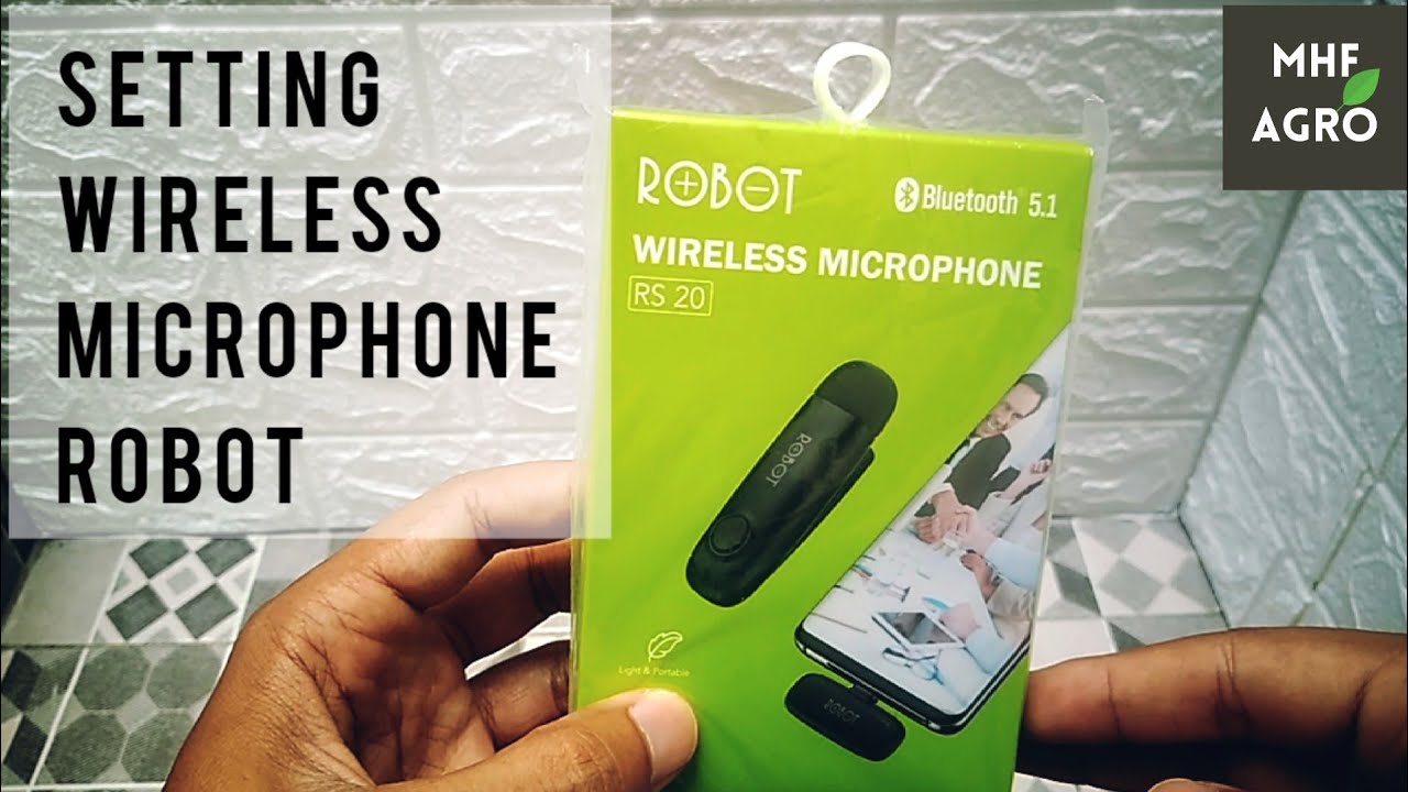 Cara Setting dan Menghubungkan Wireless Microphone ROBOT ke Smartphone ...