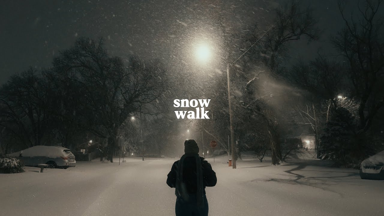 snow walk - shot on iPhone - YouTube