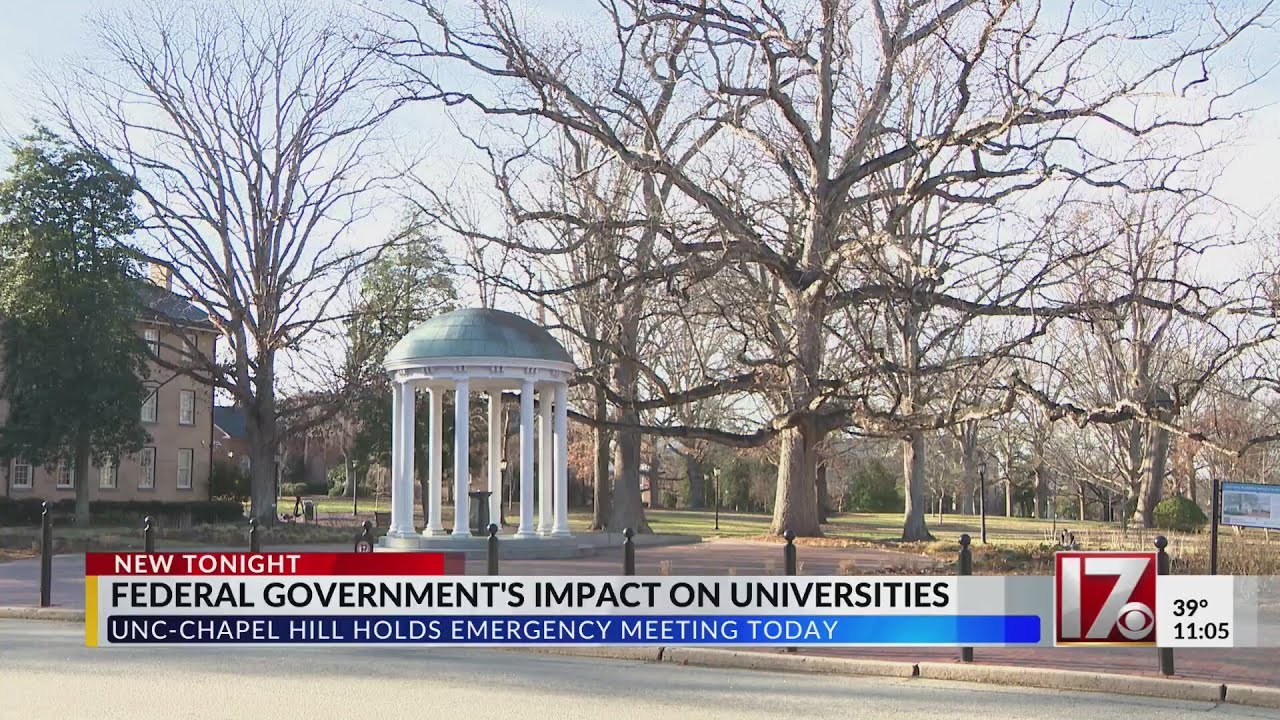 Federal government's impact on UNC - YouTube