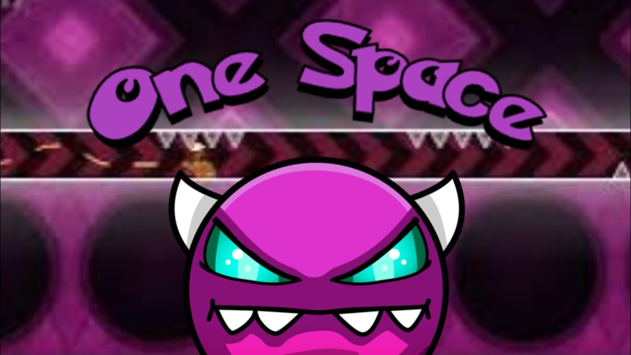 "ONE SPACE" 100% (by Zoroa) Medium Demon | Geometry Dash 2.207 - YouTube