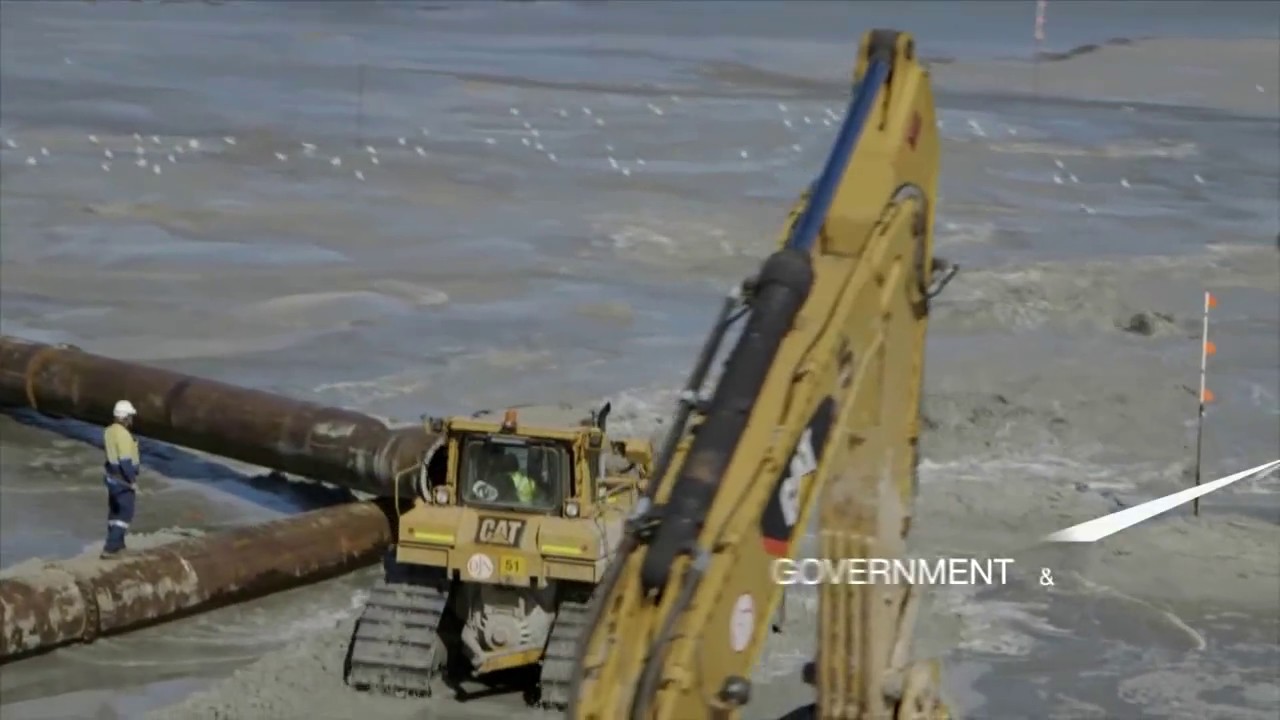 Brisbane's new parallel runway - Aerial footage - YouTube