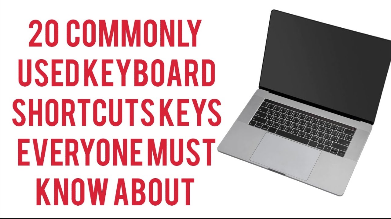 Most Commonly used shortcut keys for keyboard - YouTube