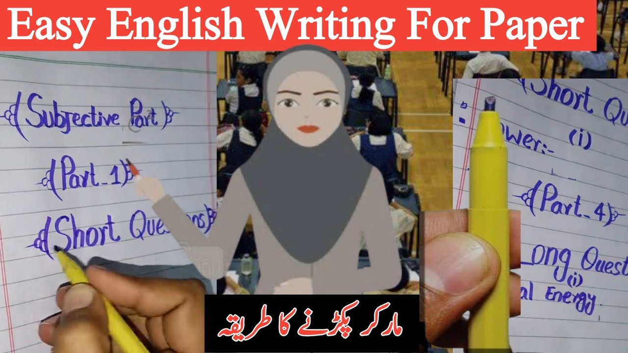 English Writing Tips For Paper | English Paper Presentation | How to ...