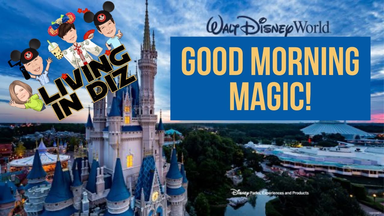 🔴 Live: Good Morning Magic | Magic Kingdom Livestream - YouTube