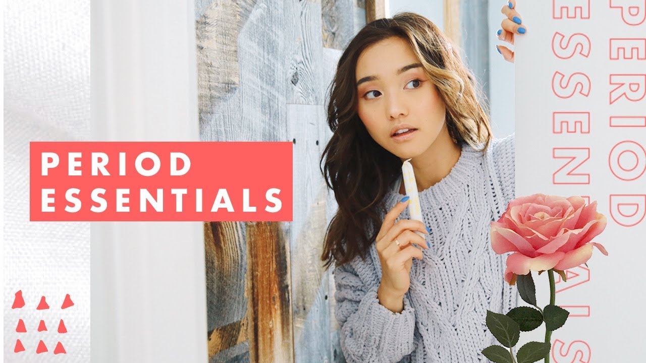 10 Essentials To Survive Your Period | My Period Routine - YouTube