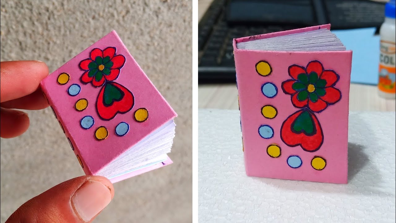 DIY Mini Notebook - YouTube