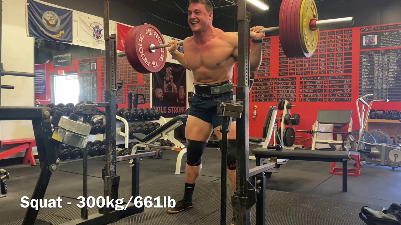 880kg/1939lb Training Total | Shane Hunt - YouTube