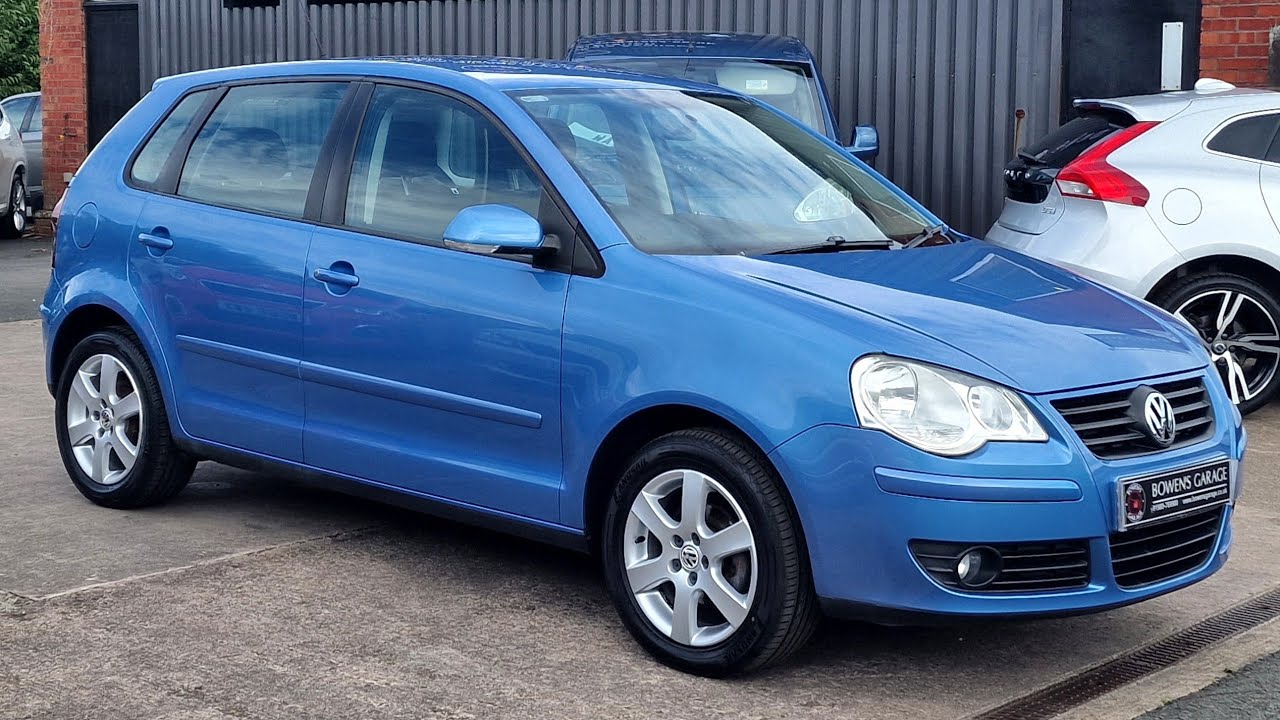 2008 (08) VW Polo Match 1.4 Auto 5Dr in Cornflower Blue. 24k Miles. 2 ...