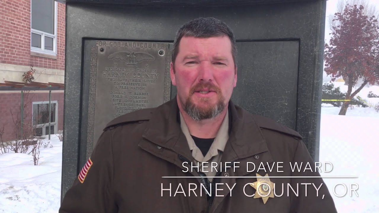 Jan. 6 Community Message from Sheriff Ward (Harney County Sheriff's ...