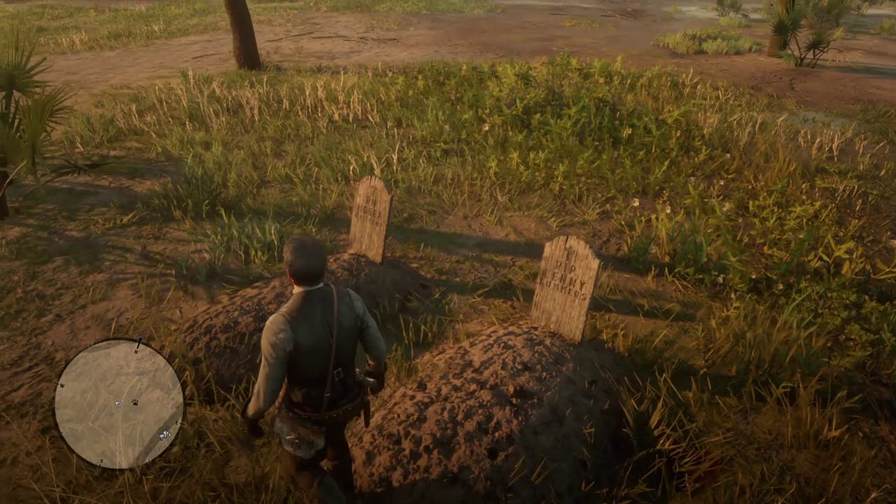Red Dead Redemption 2 - Hosea Matthews grave, Lenny Summers grave ...