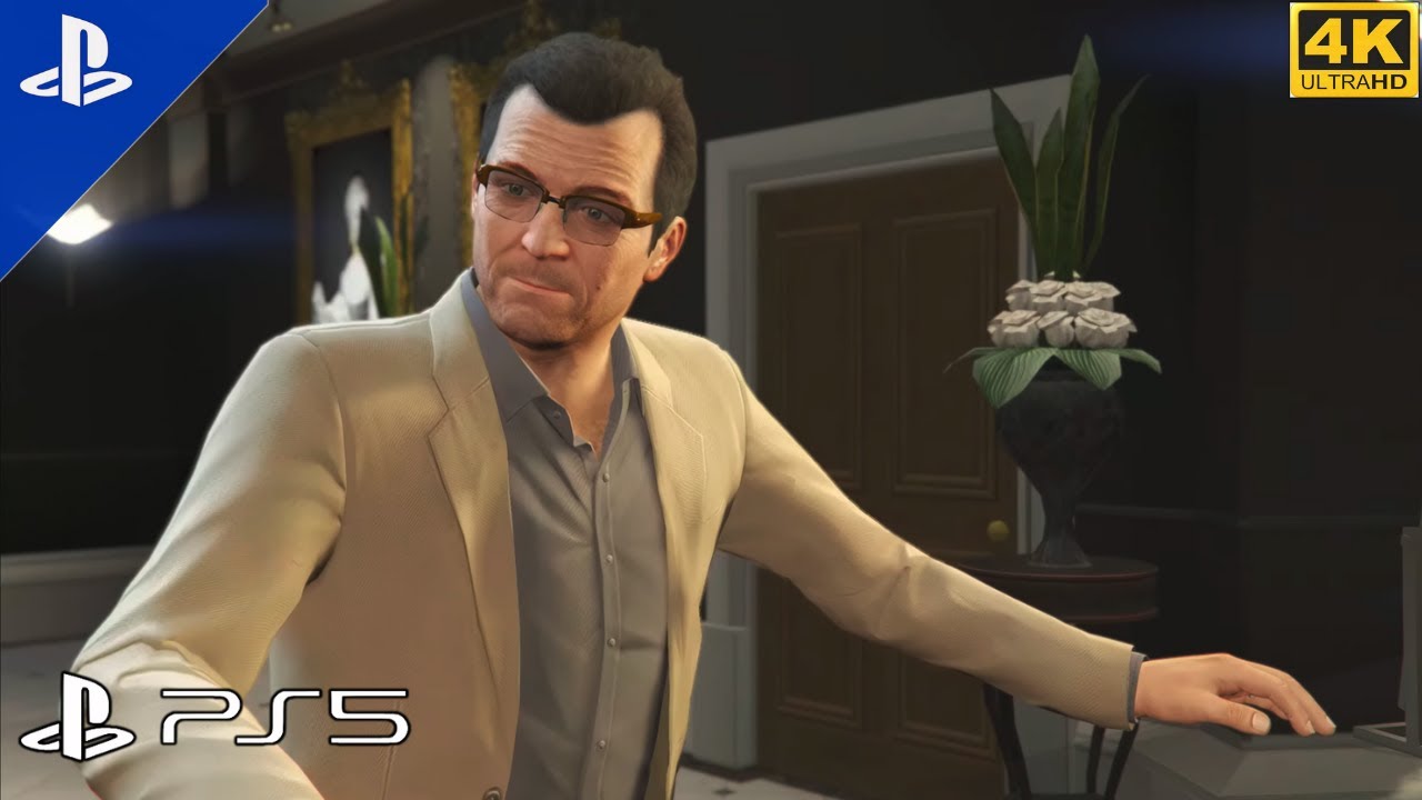 MICHAEL IS BACK IN THE GAME 【PS5 / 4K 60FPS】 GTA V - YouTube