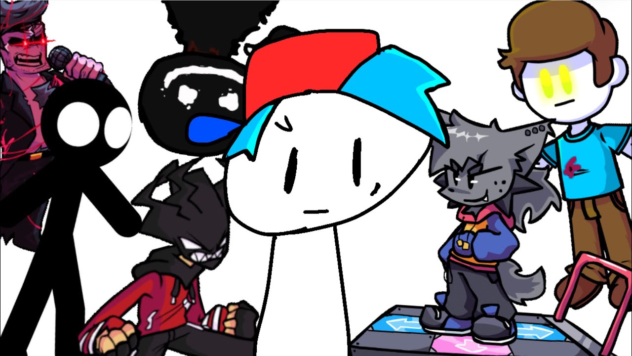 FNF Boss fights : Part 2 - YouTube