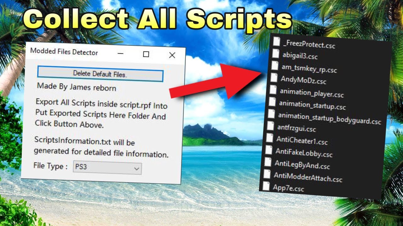 How to Find Modded Scripts in a Update.rpf - (PS3/XBOX360) - YouTube