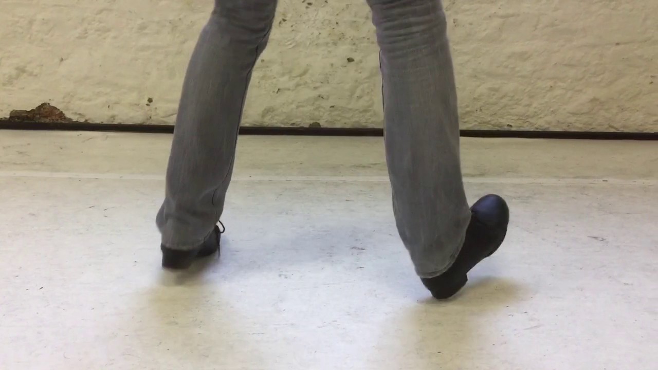 Rhythm Tap Cardiff: Dig Flat Touch Heel - YouTube