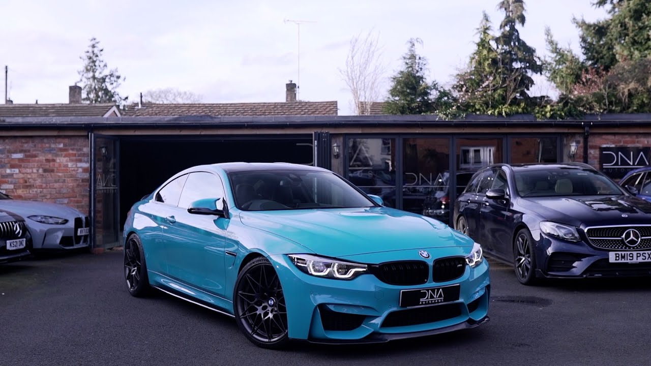 2019 BMW M4 Competition Individual Miami Blue - YouTube