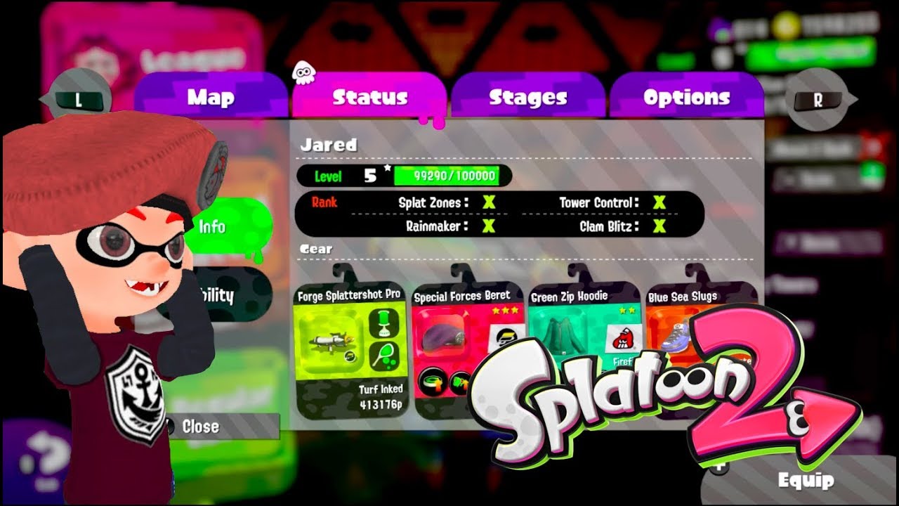 Final Ranked completed! | Splatoon 2 - YouTube