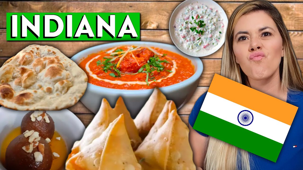 COMIDAS TÍPICAS INDIANA - YouTube