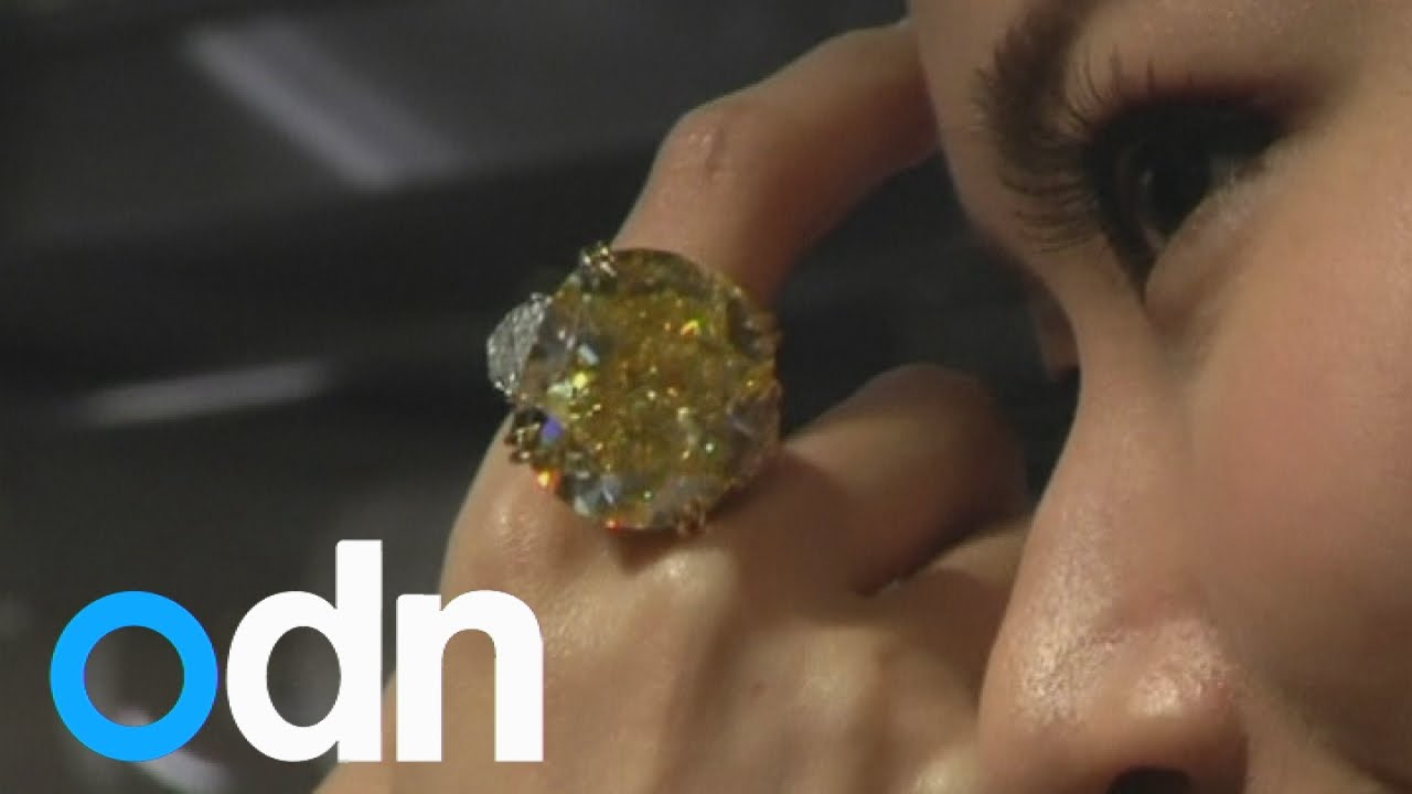 Rare diamond ring set to fetch up 7.5 million US$ - YouTube