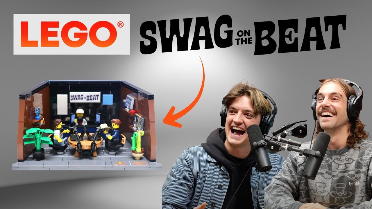 Recreating Swag on the Beat's Podcast Studio with LEGO - YouTube
