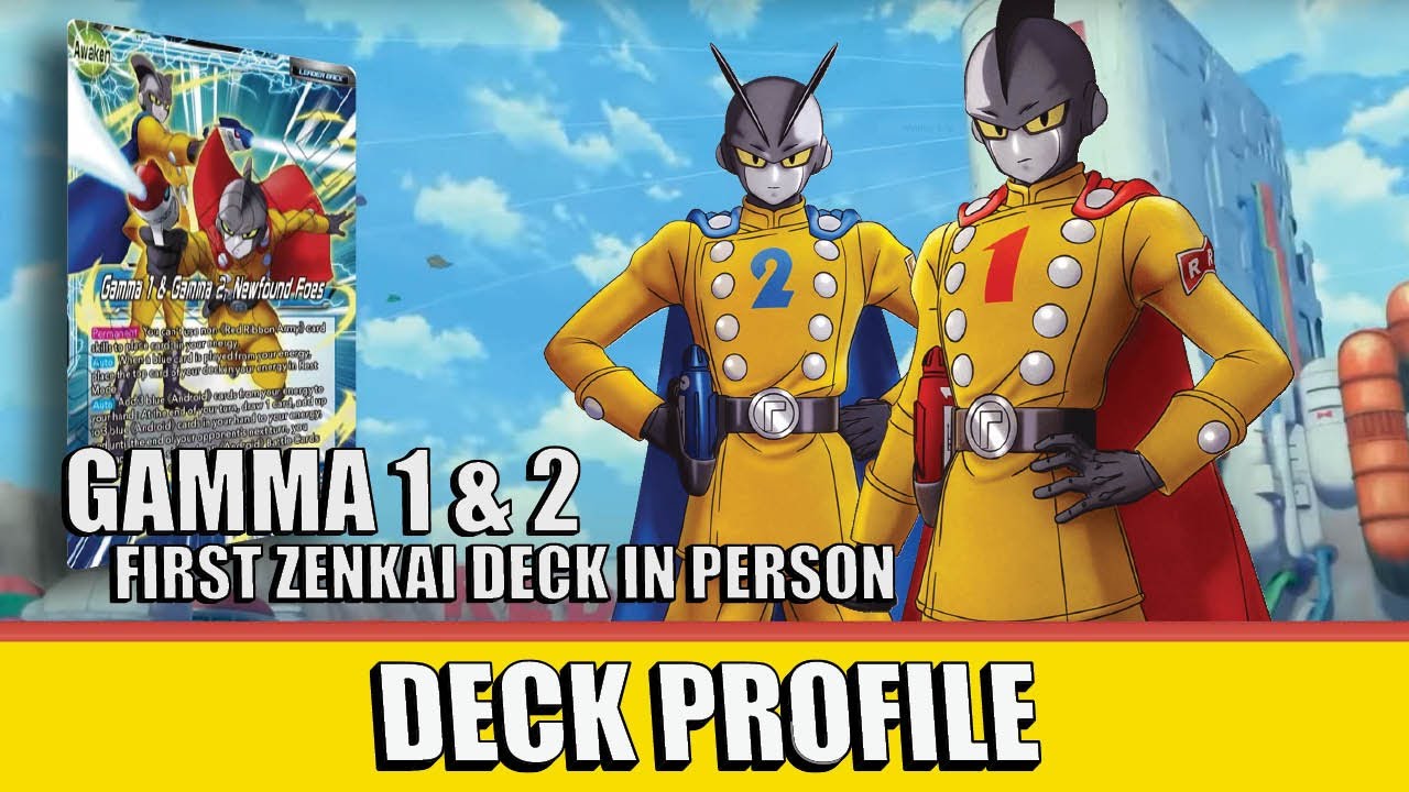 Gamma 1 & 2 Z-Deck (U/G) | DBS Deck Profile | DBS TCG - YouTube