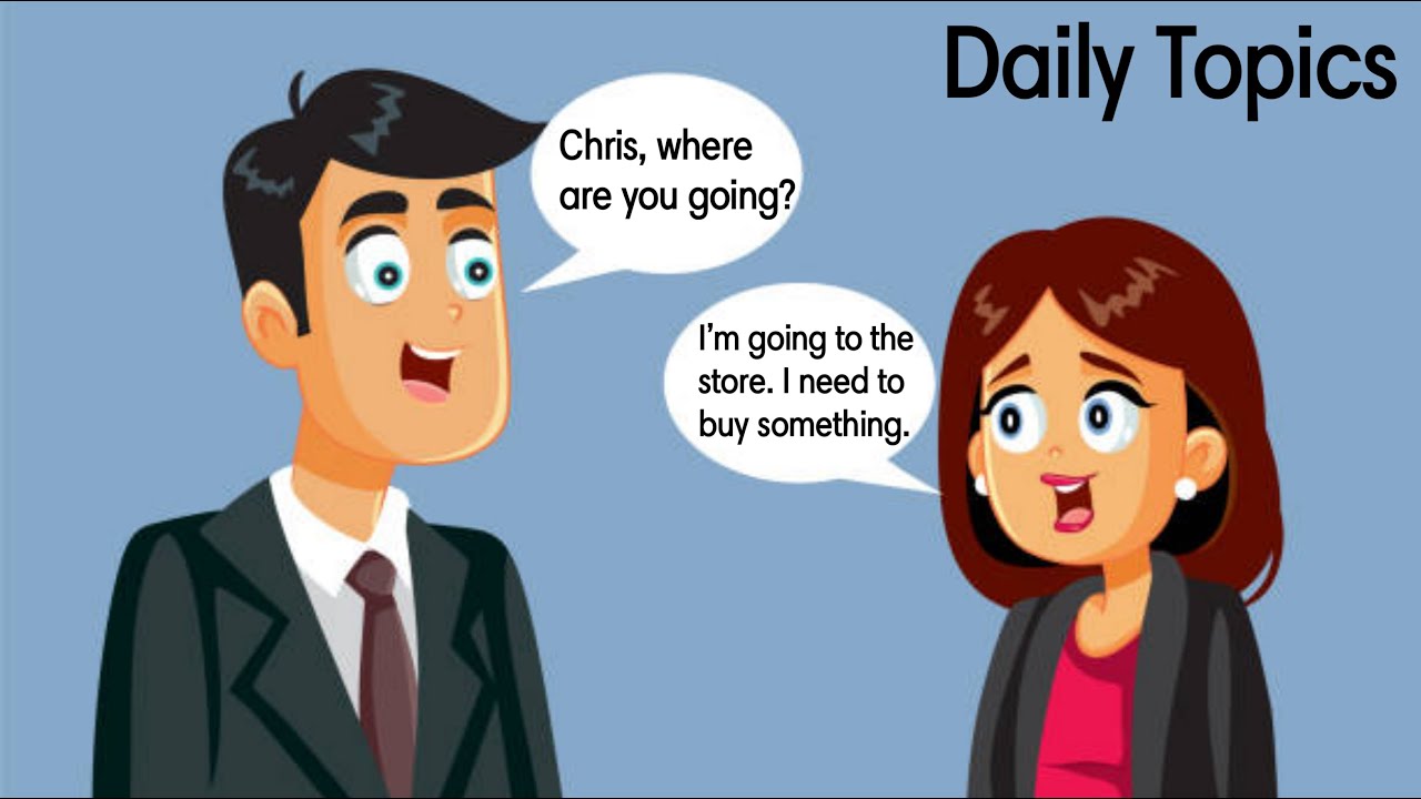 Basic English Conversations: Daily Topics - Improve English Speaking ...