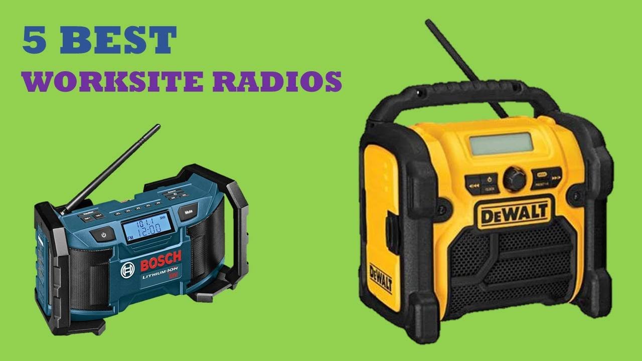 The Best worksite radios 2020 | Top 5 worksite radios Reviews 2020 ...