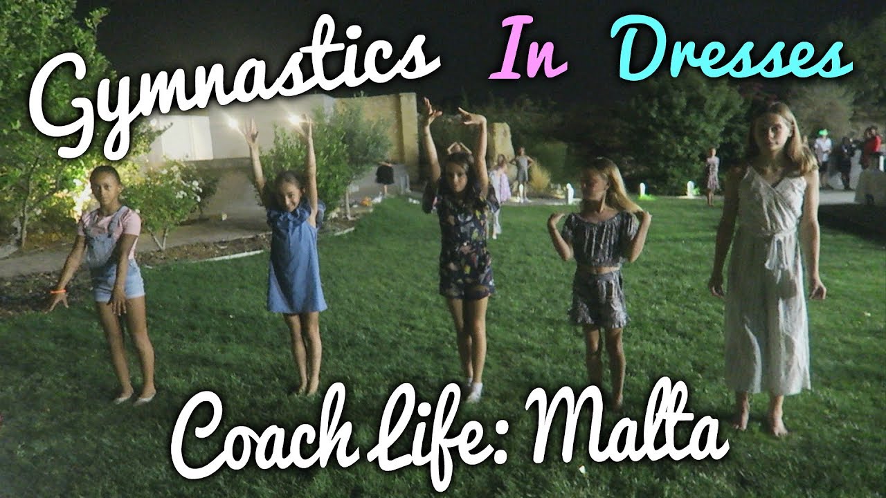 Coach Life: Gymnastics In Dresses| Rachel Marie - YouTube