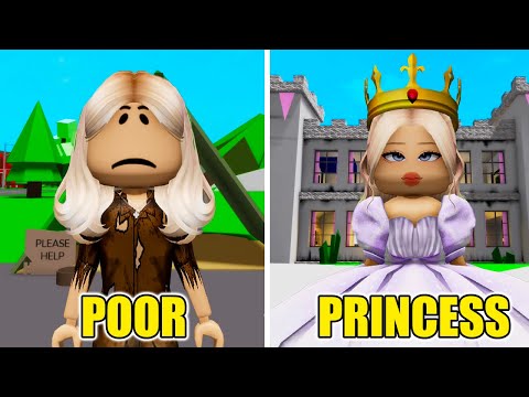 POOR TO PRINCESS!! *Brookhaven Roleplay*