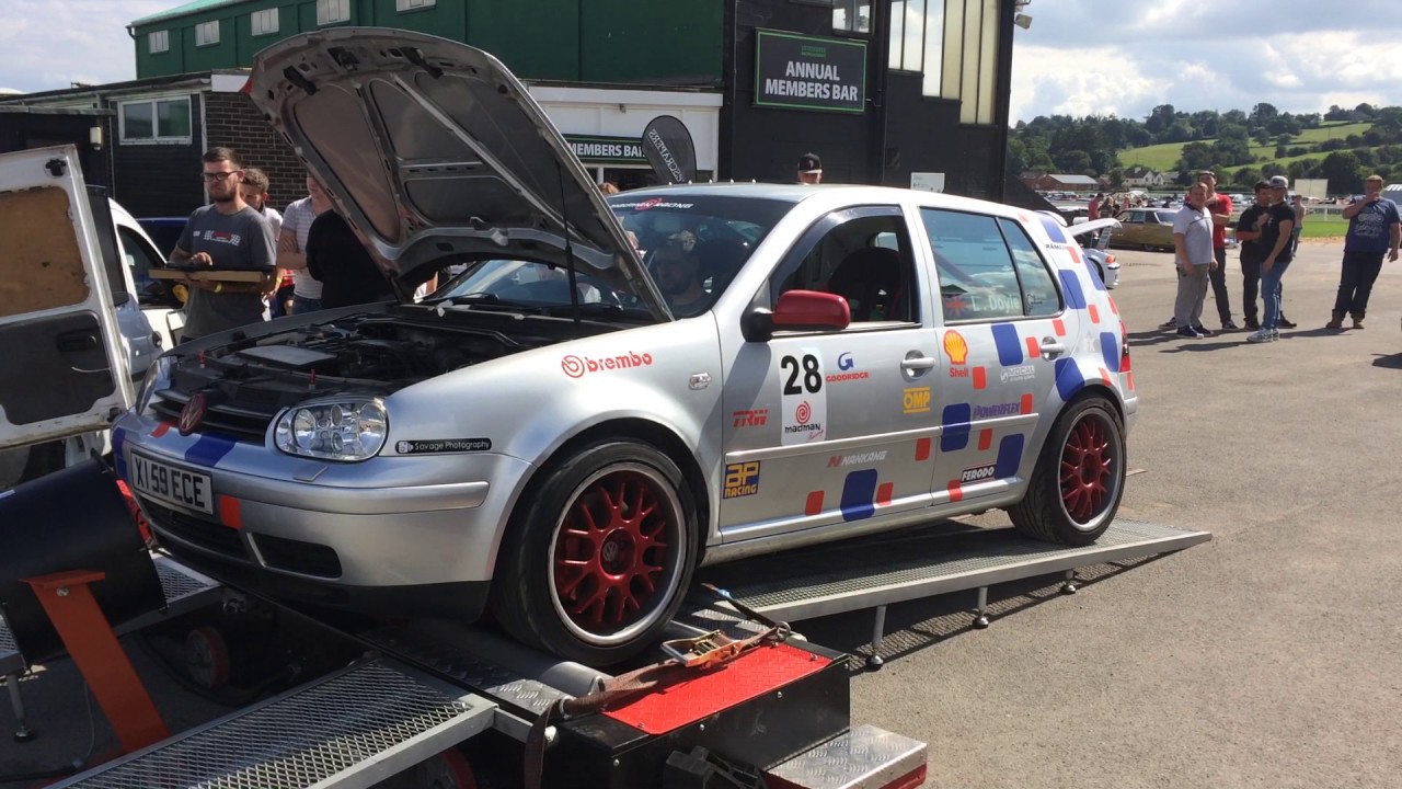 Vw Golf mk4 2.8 V6 4motion Rolling Road - YouTube
