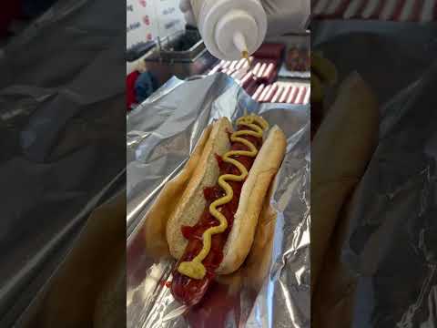 Best Hot Dogs in NYC #nyhotdogking #food #streetfood #hotdog #foodie