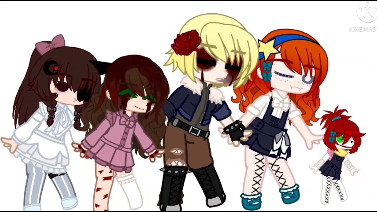 My creepypasta oc dancing with some creepypasta kids because I was ...