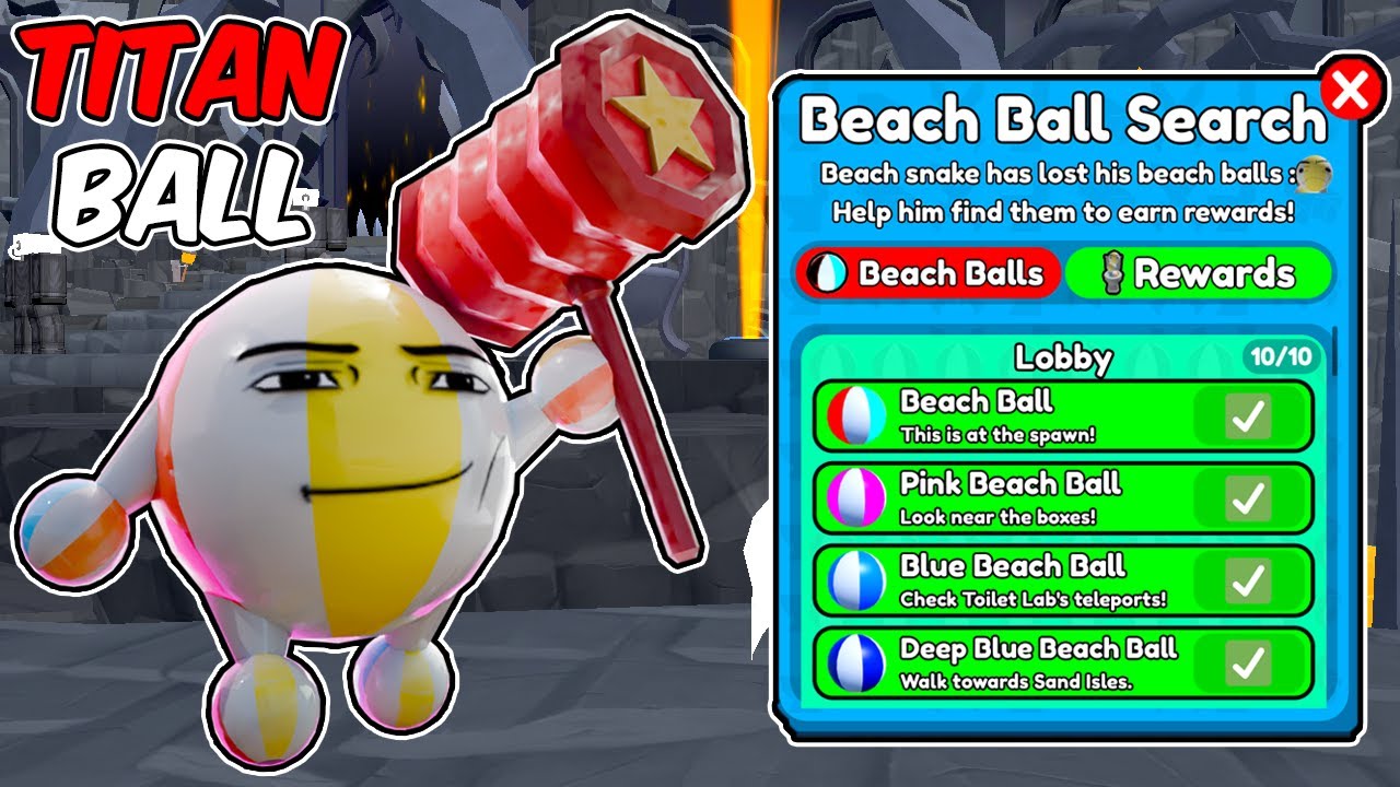 TITAN BEACH BALL IS INSANE! - Toilet Tower Defense - YouTube