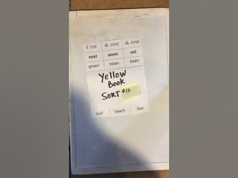 Wtw yellow book sort # 16 short and long e - YouTube