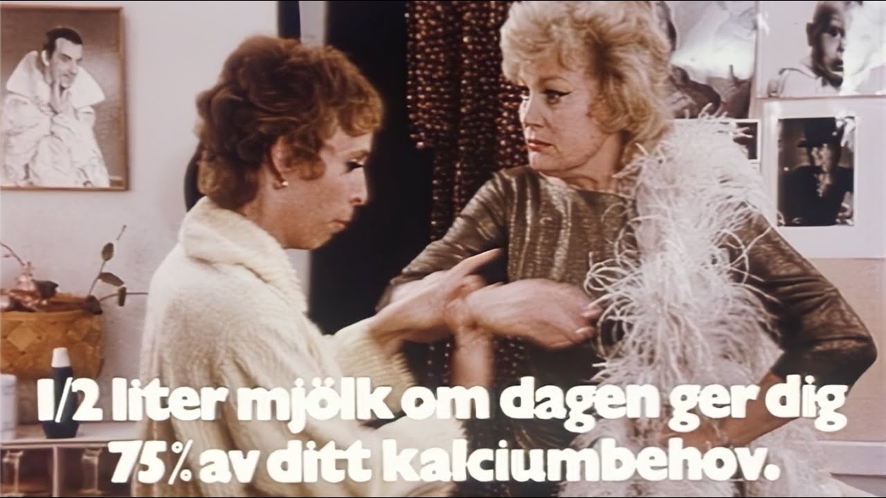 Reklam för Mjölk (1971) - YouTube