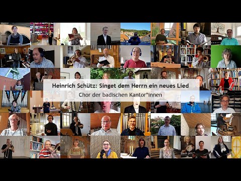HEINRICH SCHÜTZ: SINGET DEM HERRN EIN NEUES LIED | CHOR DER BADISCHEN KANTOR*INNEN