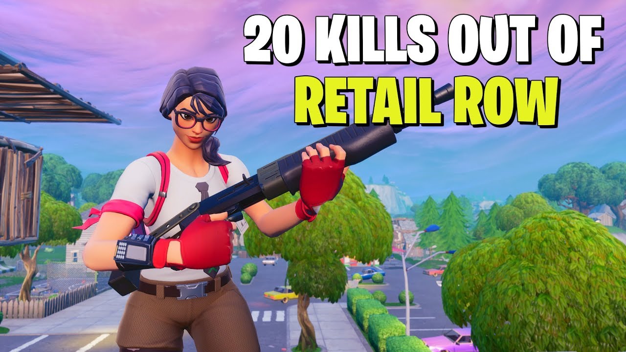 THE CRAZIEST RETAIL ROW DROP (27 Kill Solo vs Squads) Fortnite Battle ...