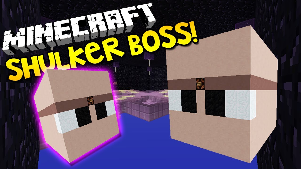 LE BOSS SHULKER GÉANT | Minecraft - Shulker Battle - YouTube